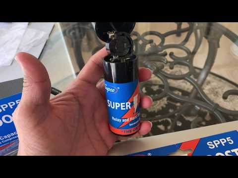 HARD START CAPACITOR RELAY HVAC- BE AWARE!!!