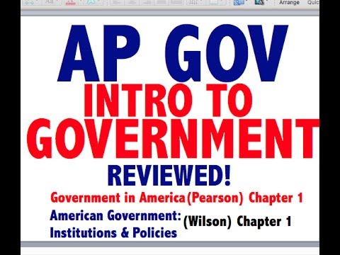 AP GOV Explained: Government in America Chapter 1