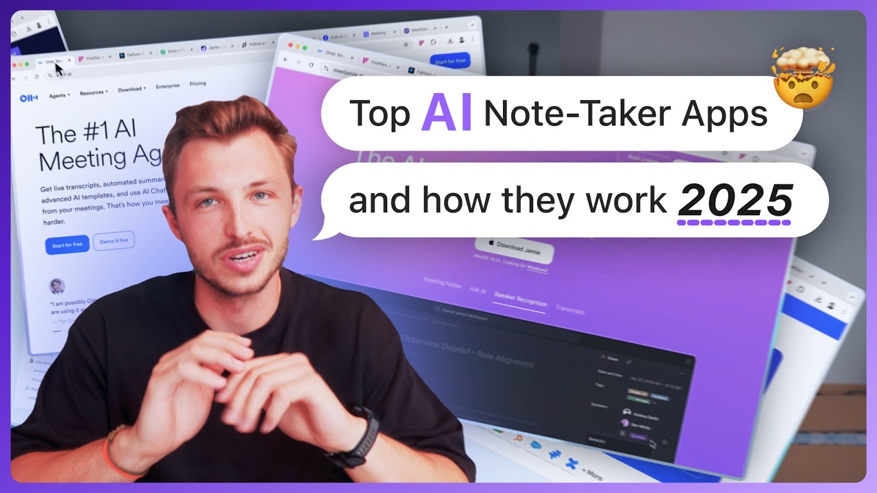 Top AI Note-Taking Apps and How They Work, 2025 [October]