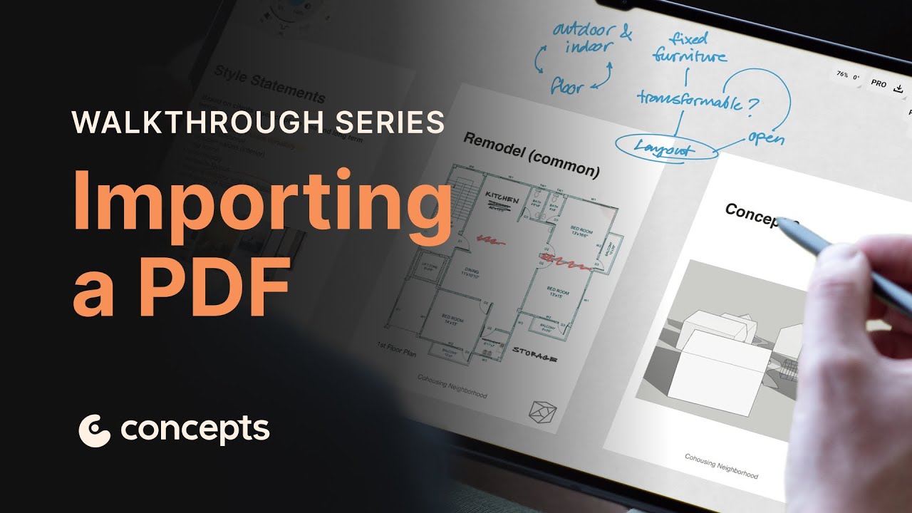 Walkthrough Series: Importing a PDF