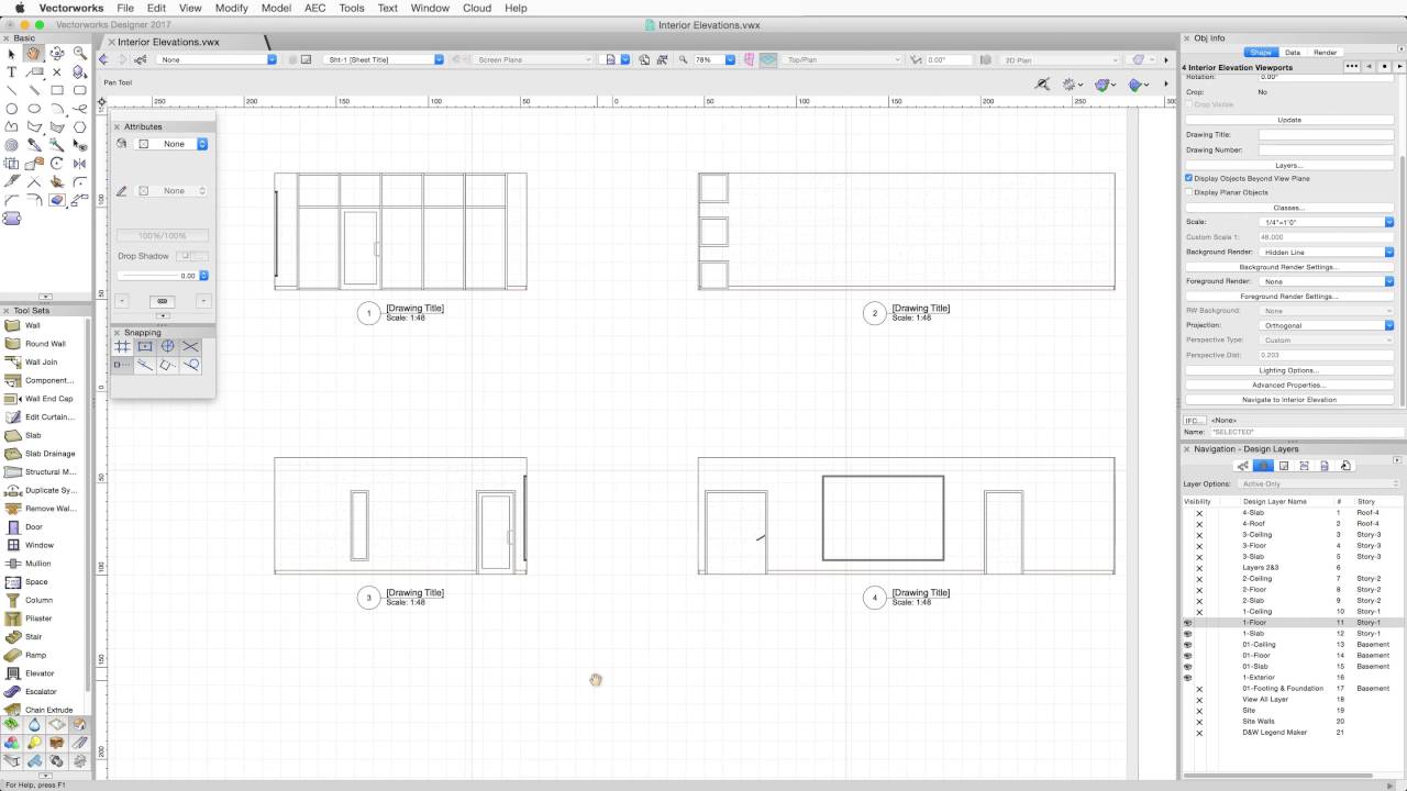 2017 - Interior Elevations