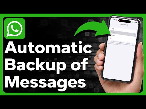 How To Auto Backup WhatsApp Messages