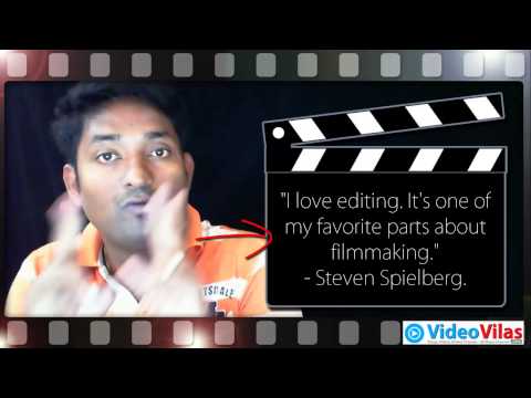 #001 Learn Filmmaking | Explore Filmmaking Quotes - Steven Spielberg Quote on Editing |