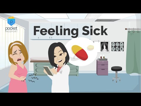 Feeling Sick at the Doctors general…: English ESL video lessons