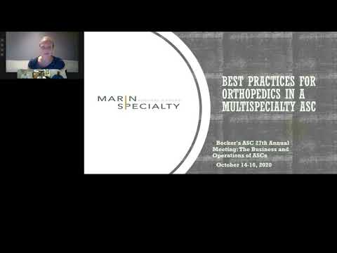 Best Practices for Orthopedics in a Multispeciality ASC