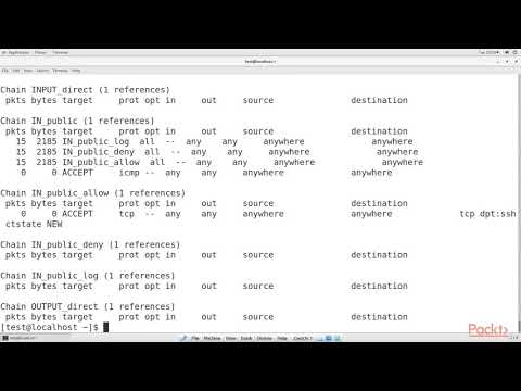 Learn Mastering Linux Security and Hardening An Overview of iptables ...