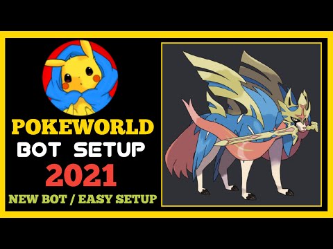 PokeWorld Get Started Guide | Discord Pokemon Game Bot Tutorial With Setup!