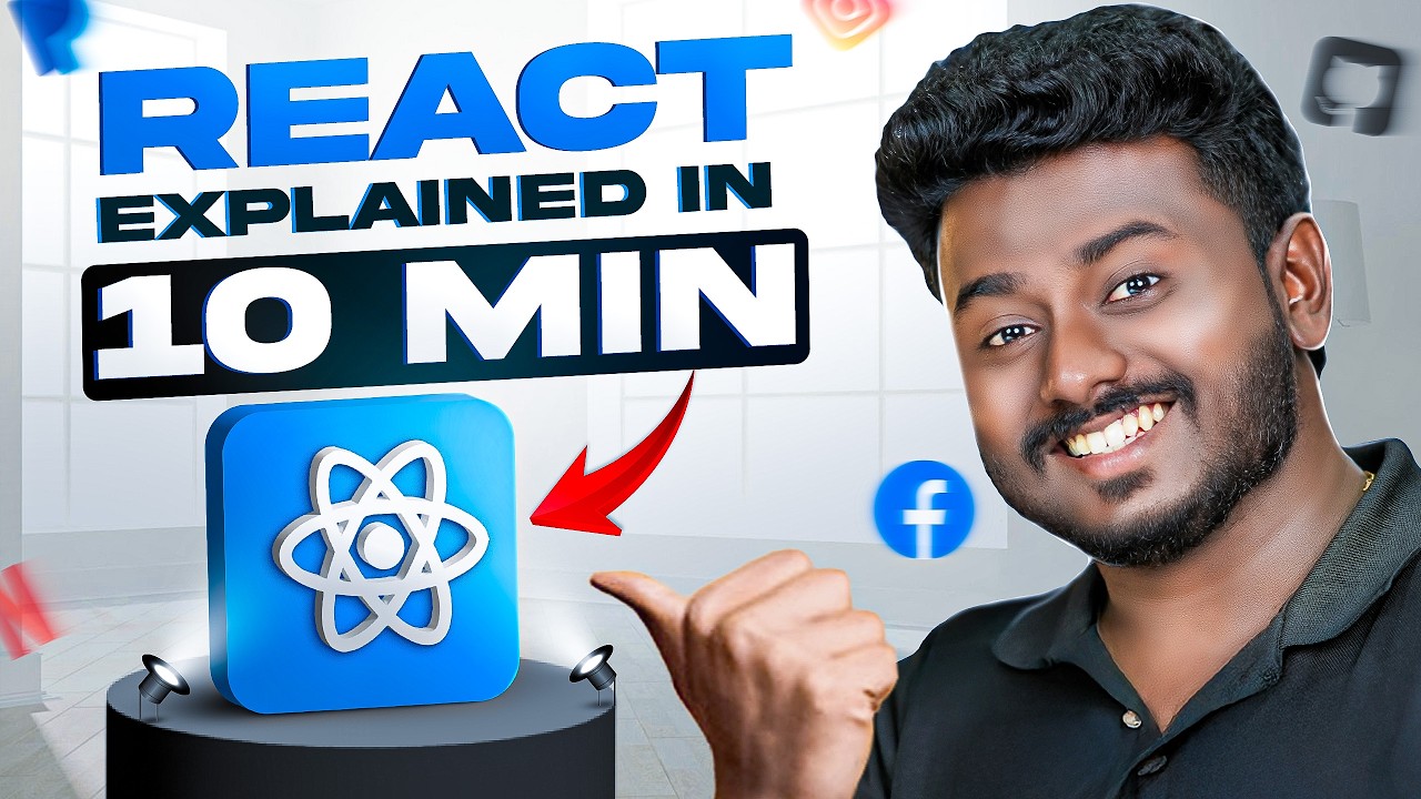 What Is React JS? Explained In Tamil | Learn in Just 8 Minutes
