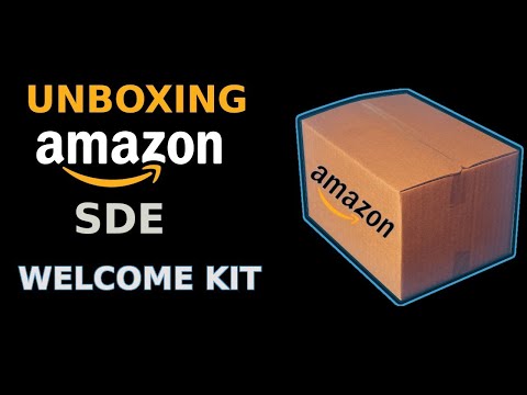 Amazon SDE-Intern Welcome kit 2022 (Macbook pro unboxing)