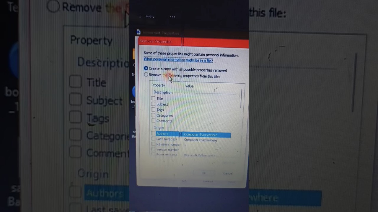 How to Remove Personal Information From Files Metadata on Windows 11
