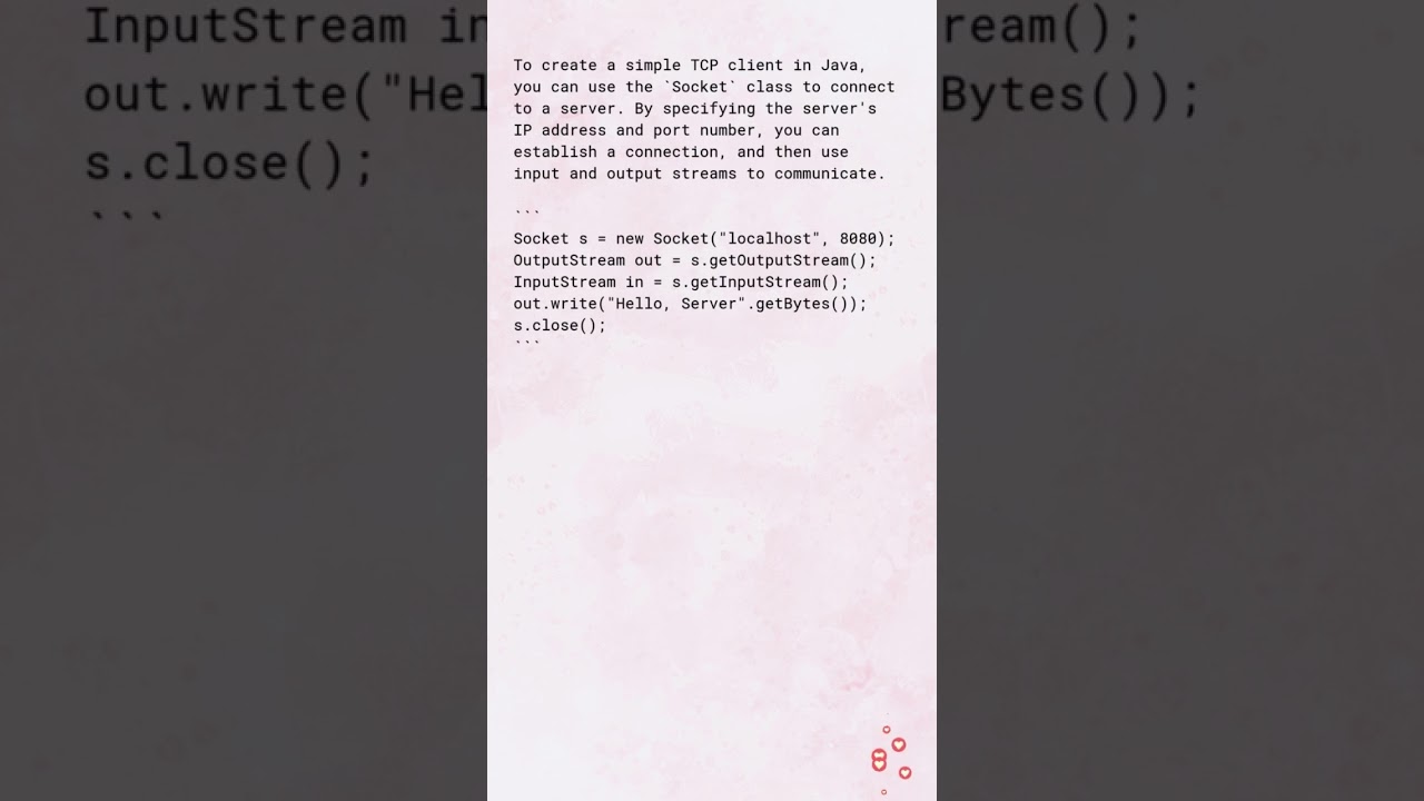 OS2154 networking in java sockets http  2
