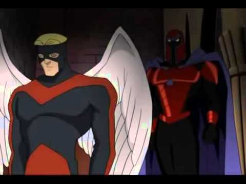 X Men Evolution Angel Meets Magneto