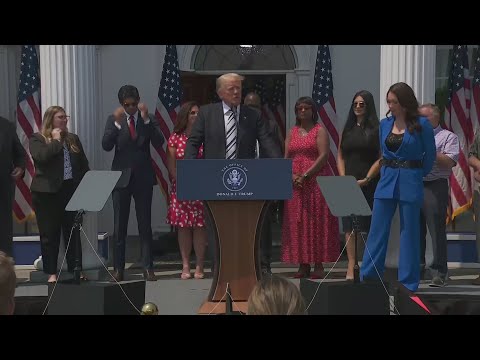 VIDEO NOW: Former President Trump takes questions on a lawsuit against Facebook, Twitter and Google