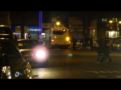 MTA NYC Bus: Orion VII NG HEV B47 Bus #4570 at Marcus Garvey Blvd-Park Ave