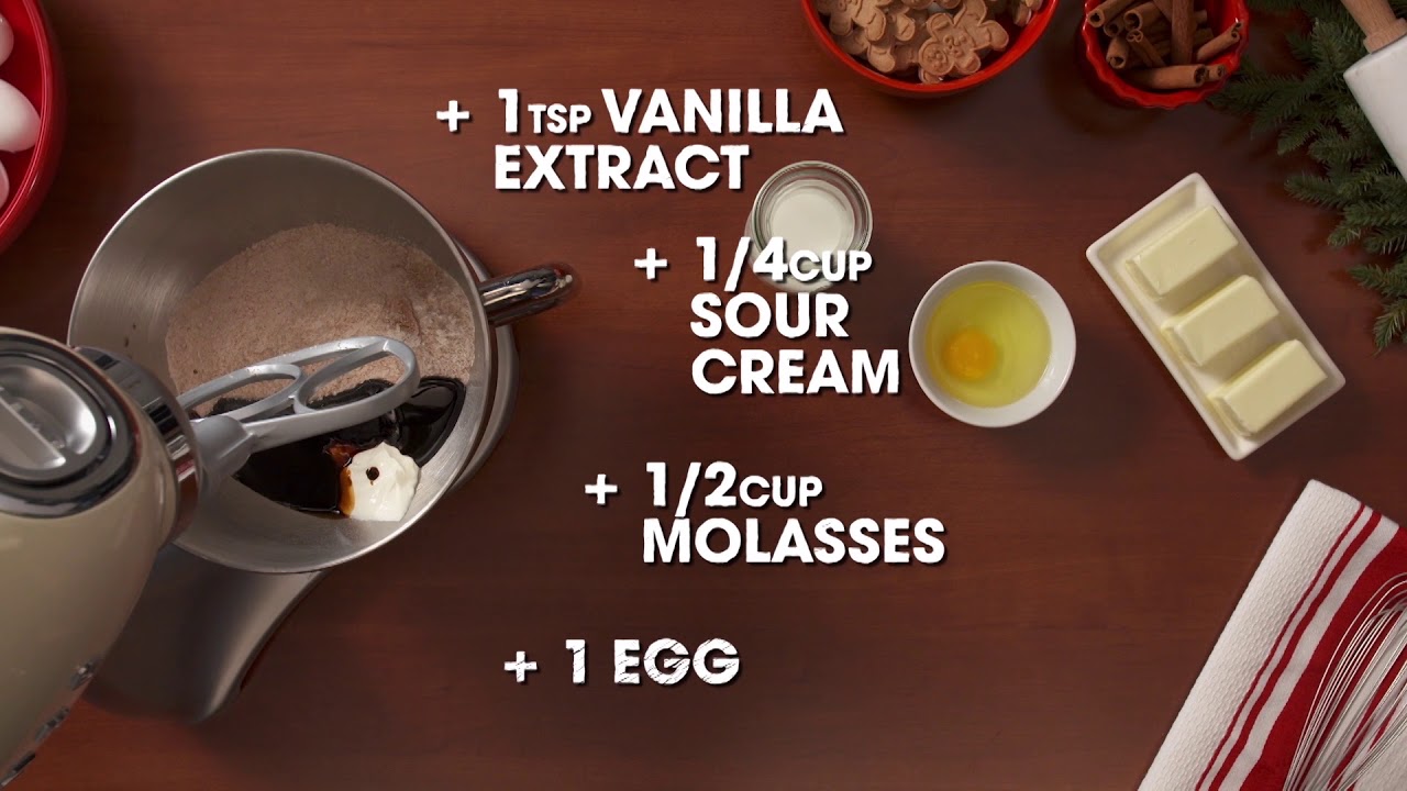 Gingerbread Cupcakes with Vanilla Icing by HSN