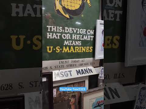 WWI Marine Corp. Recruiting poster