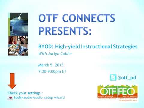 BYOD High yield Instructional Strategies