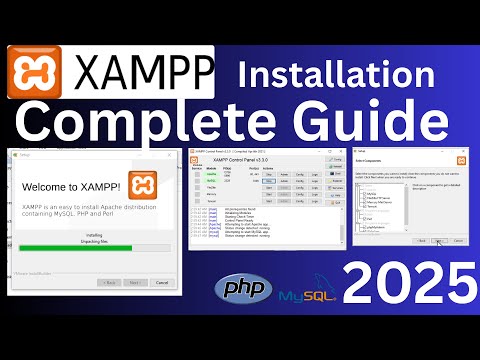 How to Install XAMPP Server on Windows 10/11 [2025] Run PHP Projects on ...