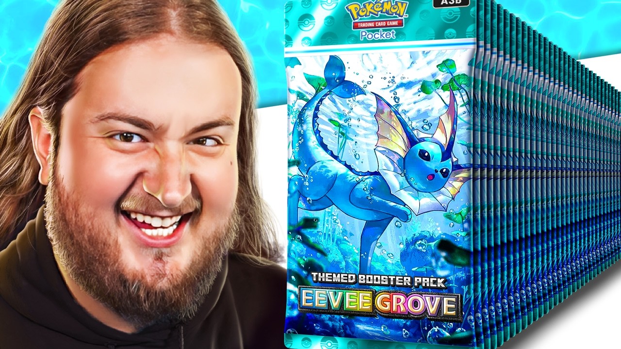 I Opened 100 Packs of Eevee Grove