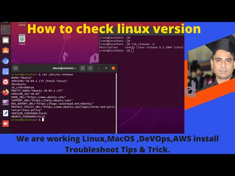 how to check linux version