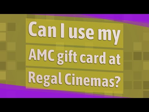 Can I use my AMC gift card at Regal Cinemas?