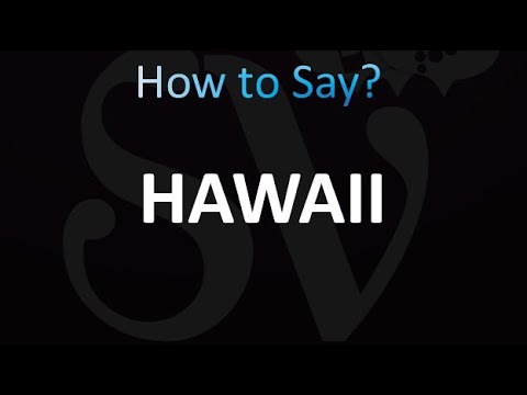 How to Pronounce HAWAII (correctly!)