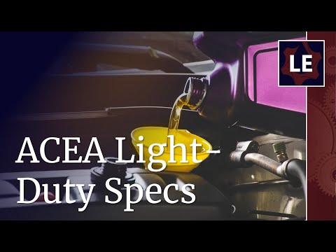 What do ACEA oil specs mean?