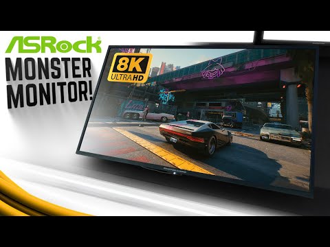 ASRock's 8K Monitor, New Intel Motherboards, & White GPUs - Computex 2023