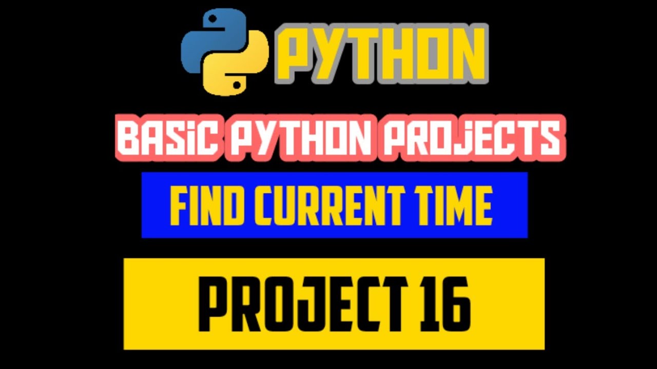 Find current time using python 🔥 // python projects #coding #python