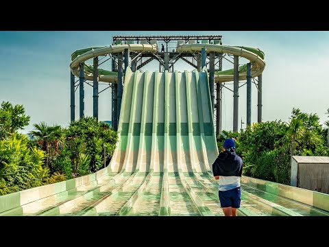 Aloha Racer Water Slide at Wave Island | La Cascade de Manéa
