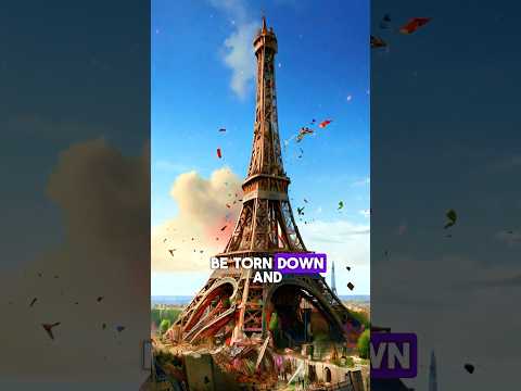 What happened to Eeiffel Tower | in 1925 #factshorts #historyfacts #funfacts
