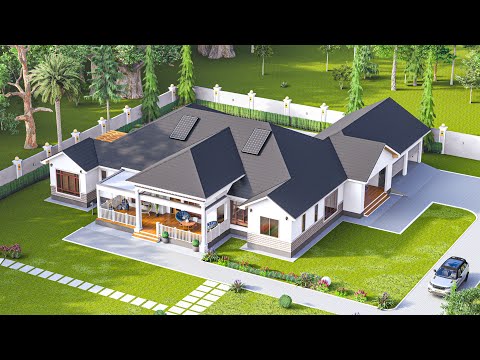 Stunning 4 Bedroom Modern House Plan | modern house design with All the Luxury You Need!