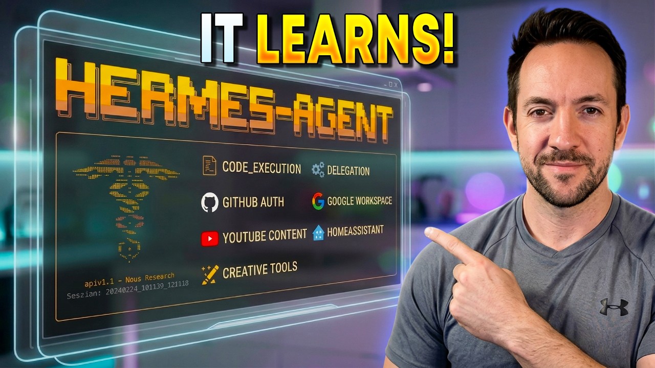 This AI Agent Gets Smarter Every Time You Use It (Hermes Agent Install Guide)