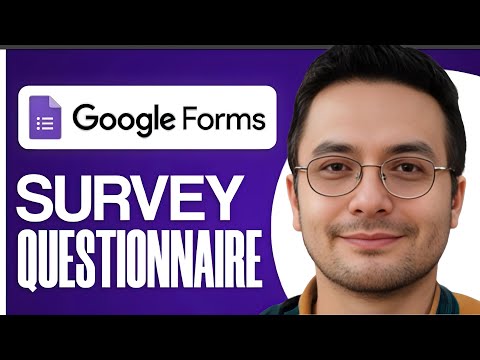 How To Create Google Form Survey Questionnaire - 2025 | How To Use Google Form