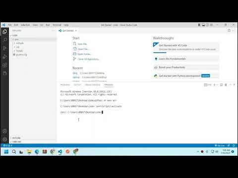 Activate virtual environment Python Windows cmd