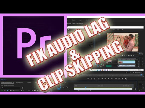 HOW TO FIX AUDIO LAG AND CLIP SKIPPING (Premiere Pro)