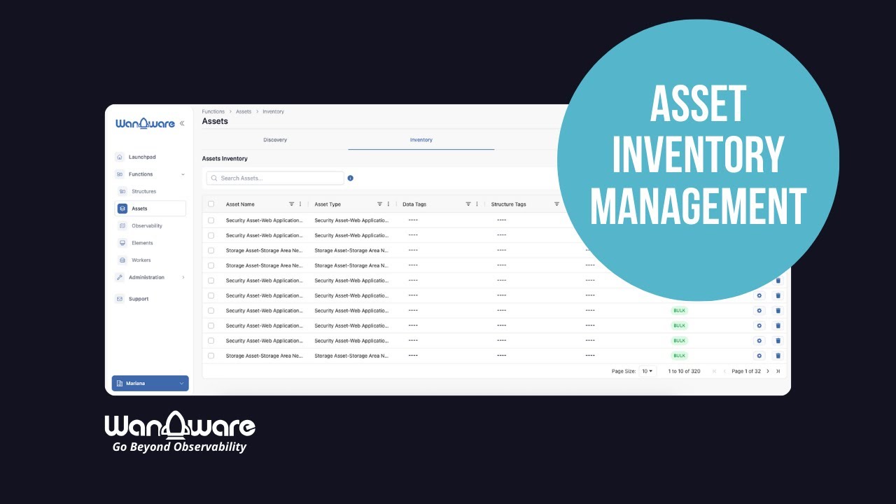 WanAware Asset Inventory Management (AIM)