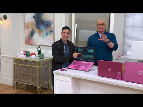HP 15/17 Touch Laptop Ryzen 5 16GB 1TB SSD w/ HP Tech Support & MS365 Option on QVC