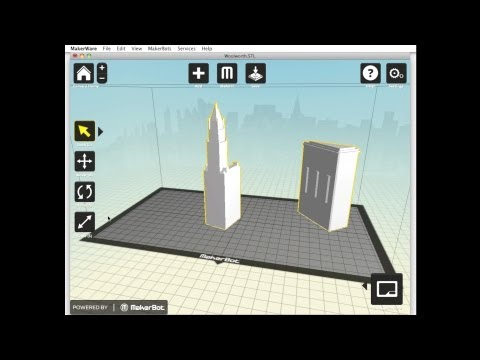 3d printing: Makerware Introduction | AWHS Computer Graphics