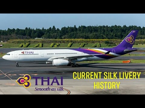 Livery History - Thai airways "Current Silk Livery" (2005-Present)