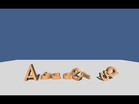 Unityで文字の3Dモデルを作る（FlyingText3Dアセット編） #Asset - Qiita
