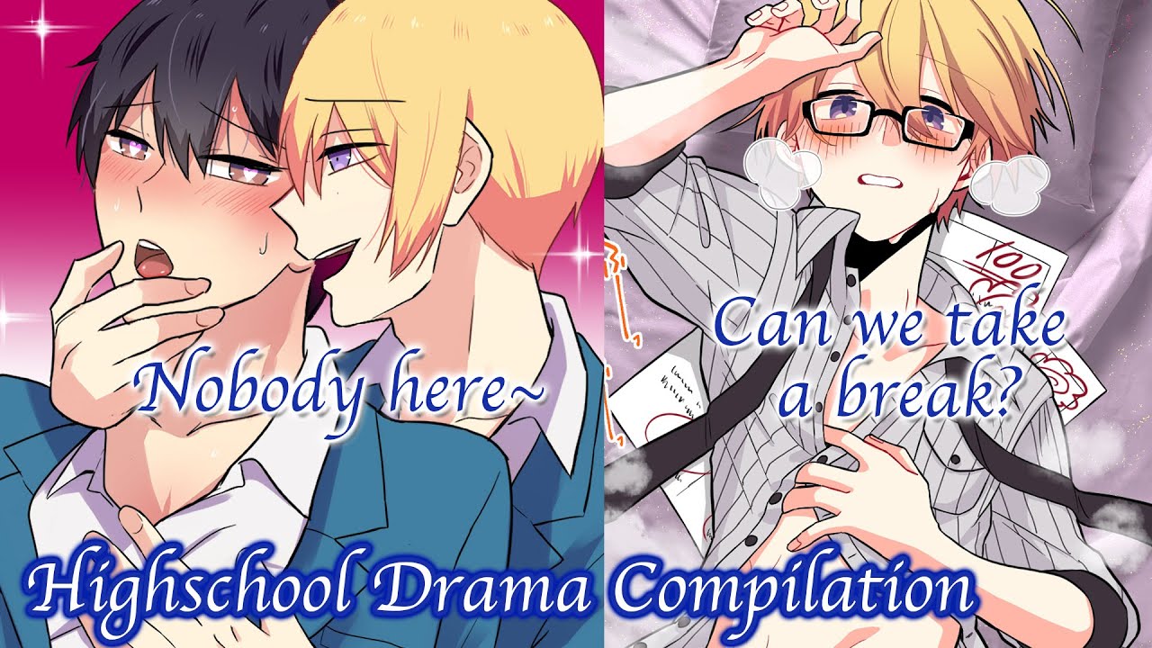 【BL Anime】Highschool Drama Compilation【Yaoi】