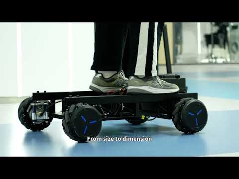 The Most Versatile Wheel-Mecanum Wheel Robot Base