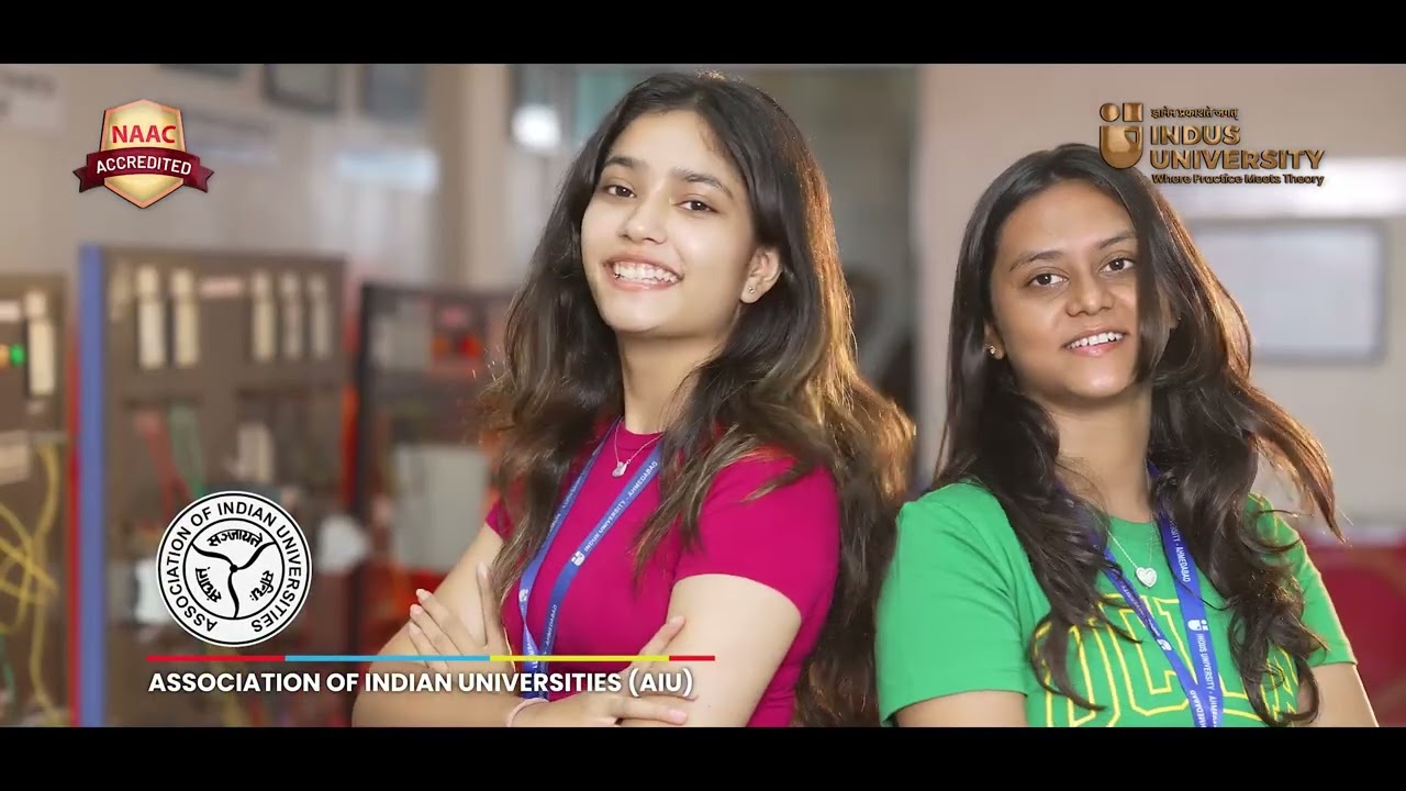 Indus University Campus Tour | Best University in Gujarat | English