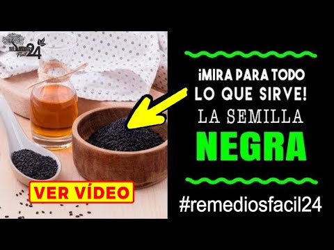 🔴 ¡INCREIBLES! Beneficios de la SEMILLA NEGRA Mira para Todo lo que ...