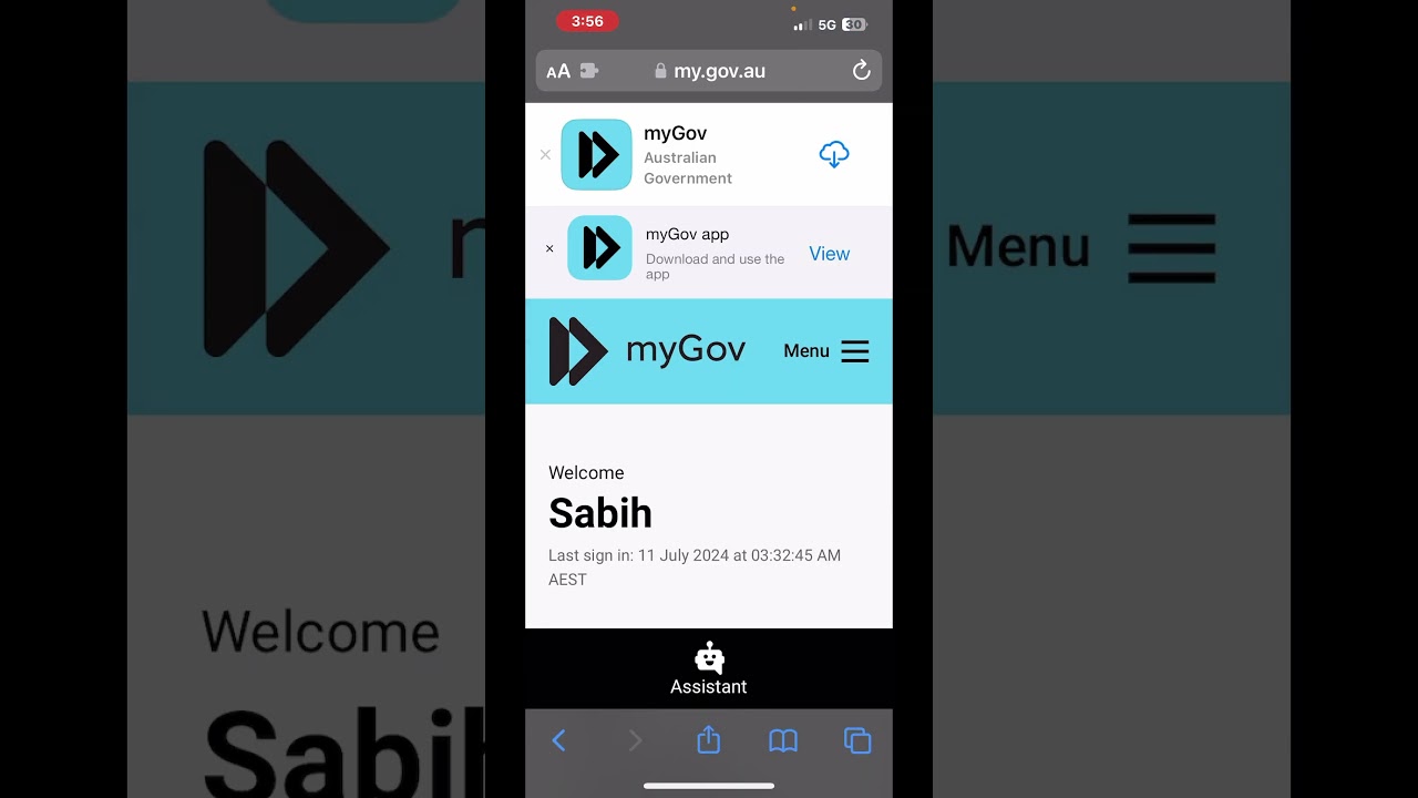 How to Easily Find Your Notice of Assessment on MyGov #shorts