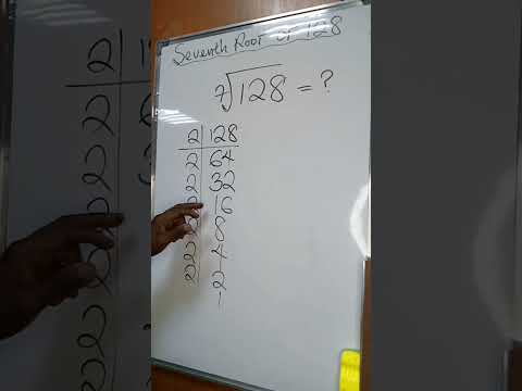 How to Find the Seventh Root of 128. #creatorstudio