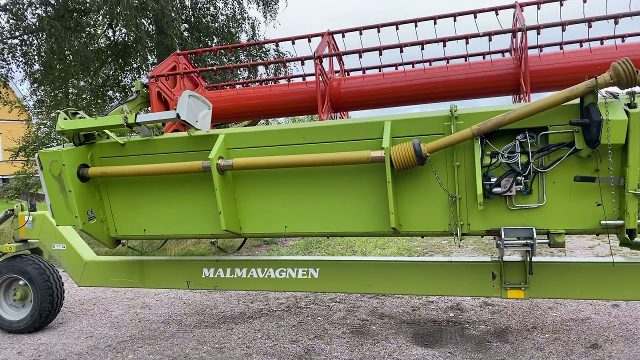 Skärbord Claas C900 med transportvagn