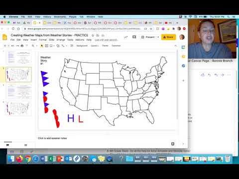 making weather map symbols
