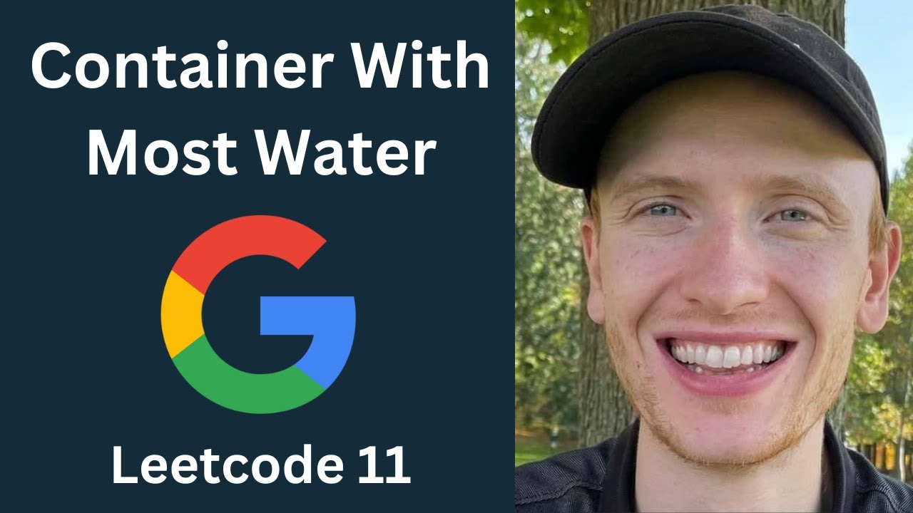 Container With Most Water - Leetcode 11 - 2 Pointers (Python)